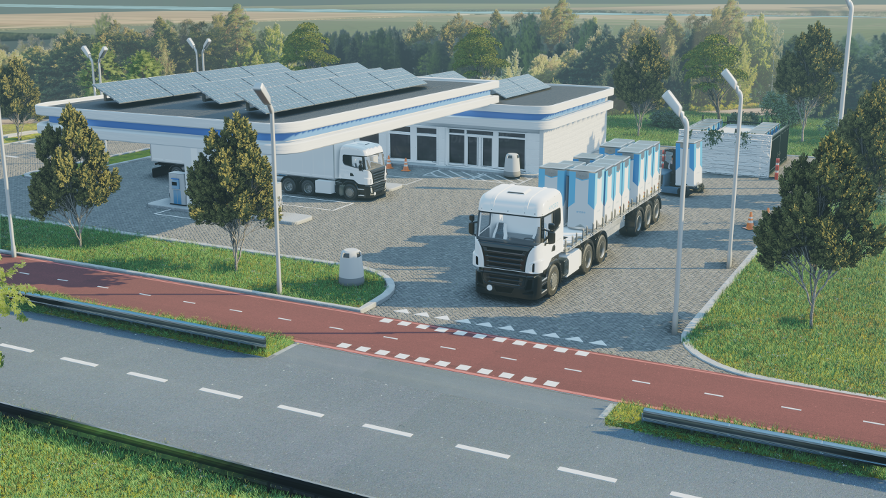 Brochure tankstation | HYGRO